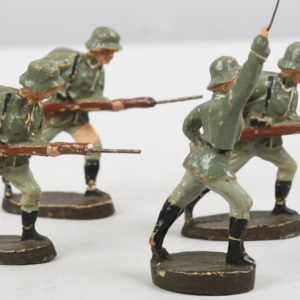 Toy Soldiers Germany 1930's-40's Group of 11 In Action Figures ...