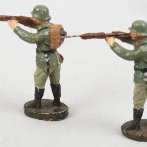 Toy Soldiers Germany 1930's-40's Group of 11 In Action Figures ...