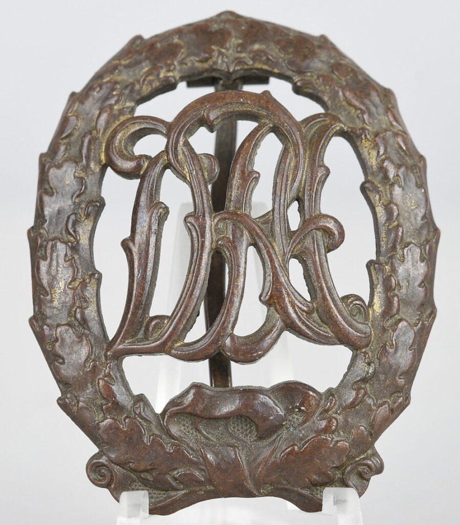 DRA Sports Badge, Bronze Grade - Military Antiques