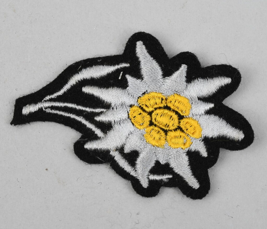 Waffen-SS Mountain Troop's Cap Edelweiss - Military Antiques