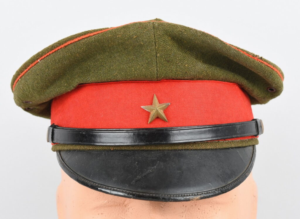 Japanese WWII Army Officer's Late War Visor Cap in Excellent Condition ...