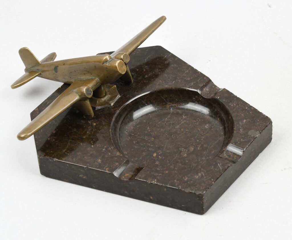 German WWII Luftwaffe Ashtray - Military Antiques