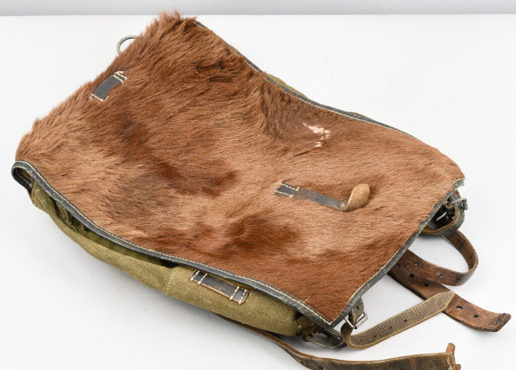 Heer / Waffen-SS M39 Pony Fur Backpack - Military Antiques