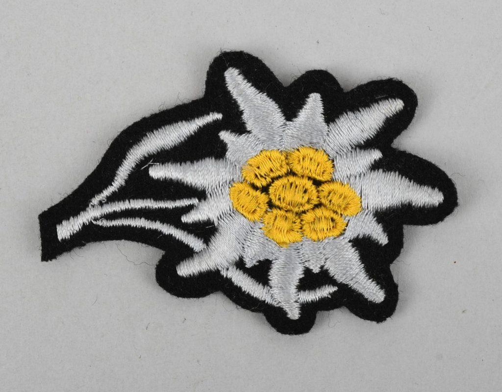 Waffen-SS Mountain Troop's Cap Edelweiss - Military Antiques