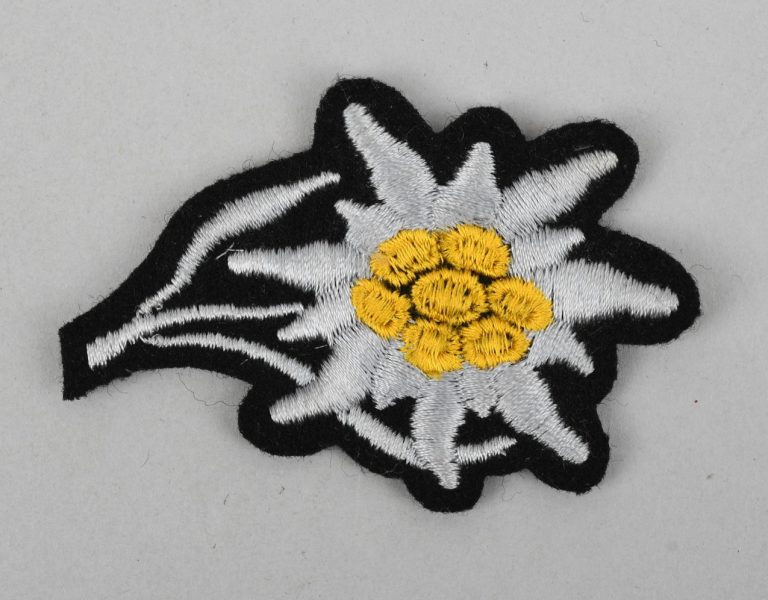 Waffen-SS Mountain Troop's Cap Edelweiss - Military Antiques