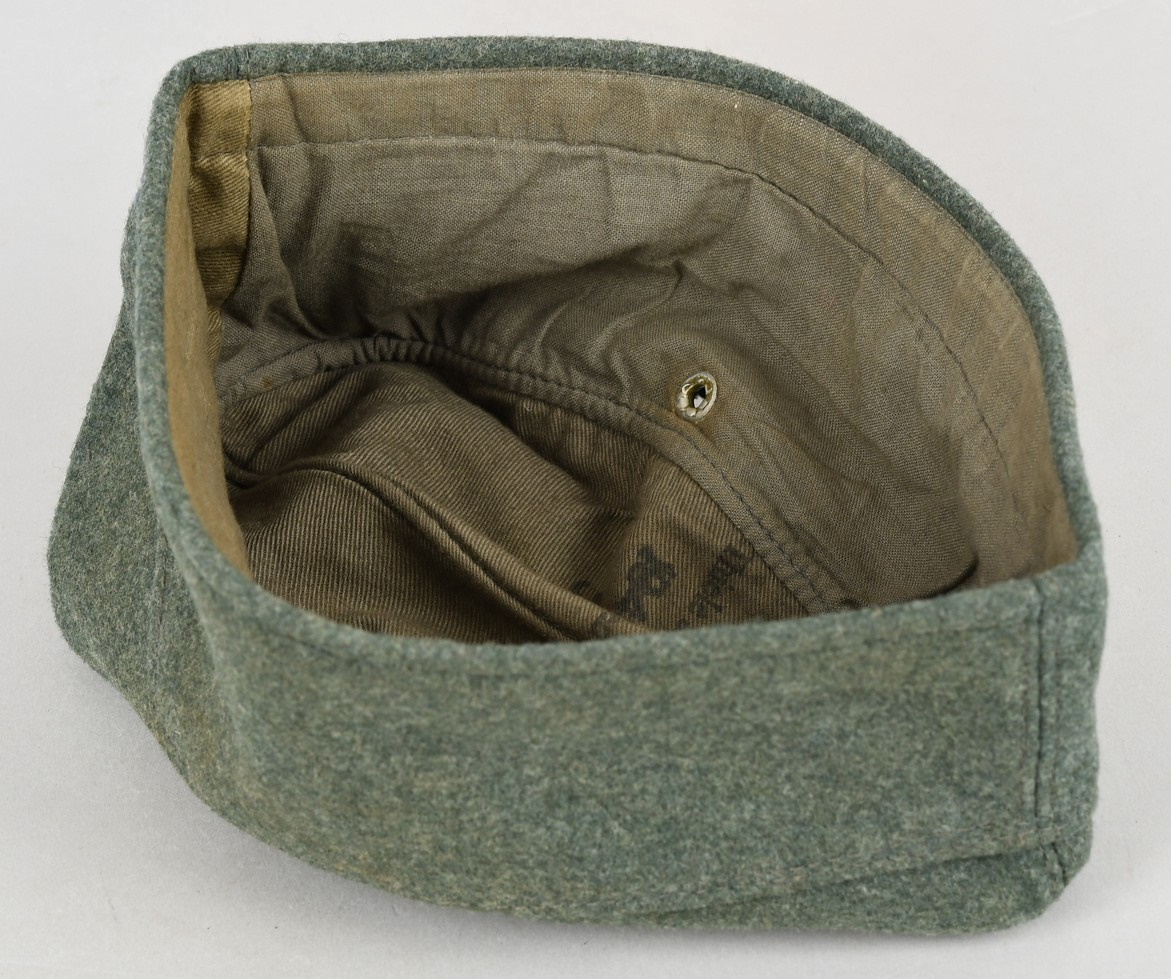 Heer Transport EM/NCO'S M34 Overseas Cap, Produced 1941 - Military Antiques